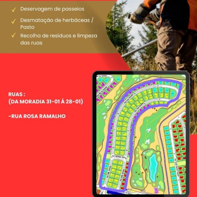 Cleaning of Green and Common Spaces in Palmela Village - Zone 2 | PPL